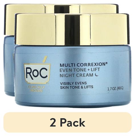 1 Pack Roc Multi Correxion Even Tone Lift 5 In 1 Night Cream 48g