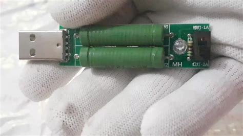 Usb Discharge Interface Load Resistor With Switch 2a 1a Usb Power Adapter Et1046 B Daraz Lk