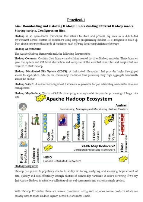 Big Data File Practical File Practical Aim Downloading And