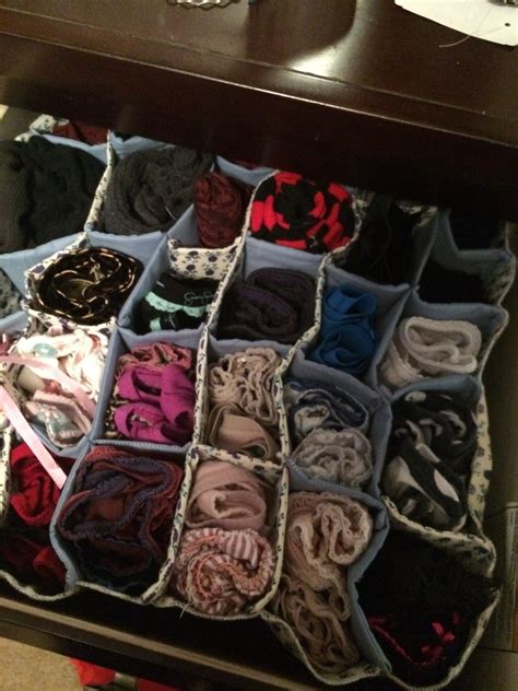 Diy Drawer Organizer · A Drawer Organizer · Sewing On Cut Out Keep