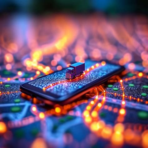 Premium Photo Gps Navigation On Smartphone With Generative Ai