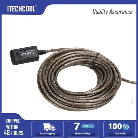 OriginalUSB 2 0 Male To Female Extension Line Cable High Speed Wire Data Adapter Lazada PH