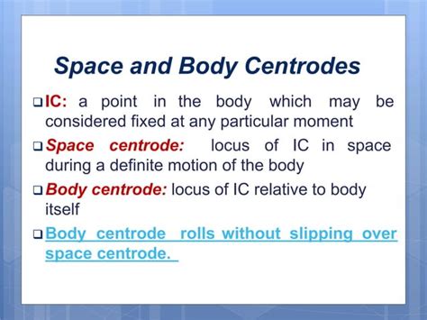 Instantaneous Centre Method Of Velocity Ppt Pptx Physics Science
