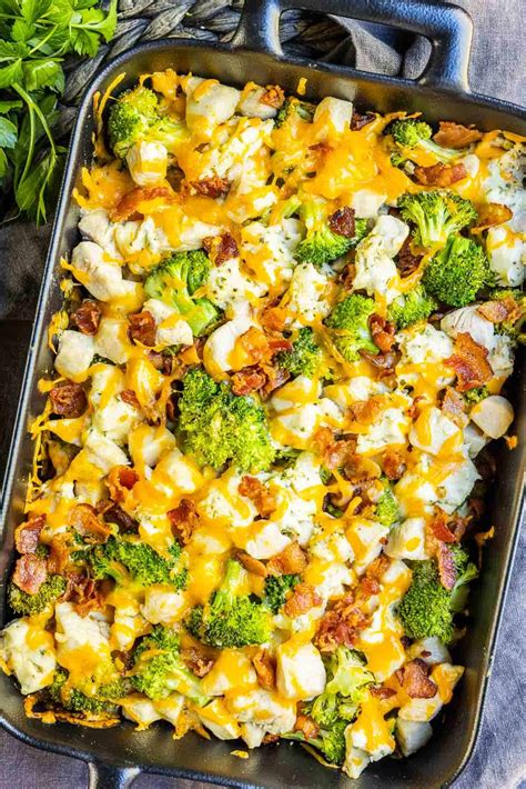 Keto Chicken Bacon Ranch Casserole Recipe Home Made Interest