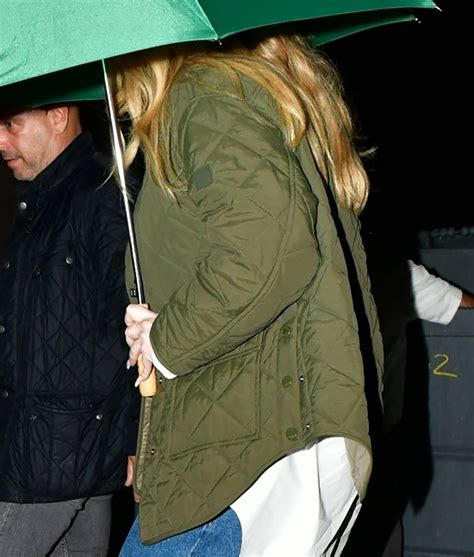 Adele Quilted Green Jacket Boss Jackets
