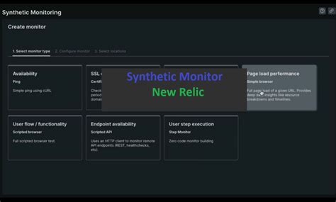 How To Get Synthetics Monitoring To Work In New Relic
