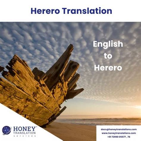 Herero To English Language Translation Services At Rs 11 In Chennai