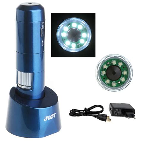 200x 2MP Wifi Wireless Digital Microscope With 8LED Ideal Digital Microscope Endoscope Magnifier