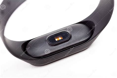 Heart Rate Sensor On A Fit Band Or Smart Watch Measuring Heart Rate