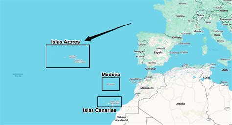 Azores Islands Map Where Are The Azores Islands Randomtrip