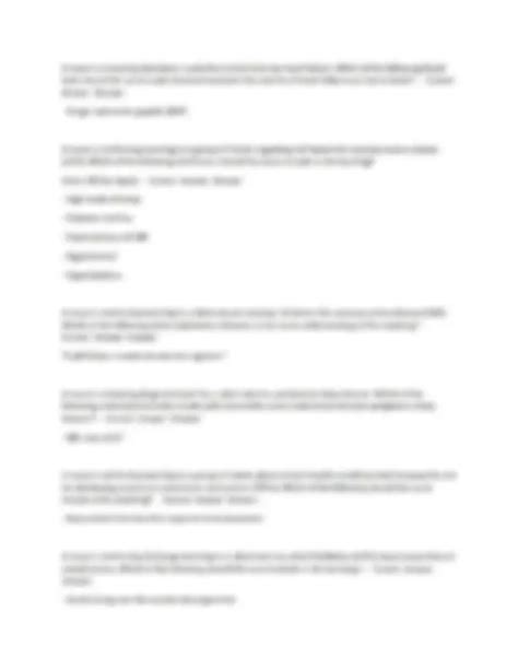 Ati Testing Alterations In Cardiovascular Function And Perfusion 2025