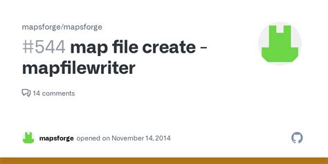 Map File Create Mapfilewriter · Issue 544 · Mapsforgemapsforge · Github