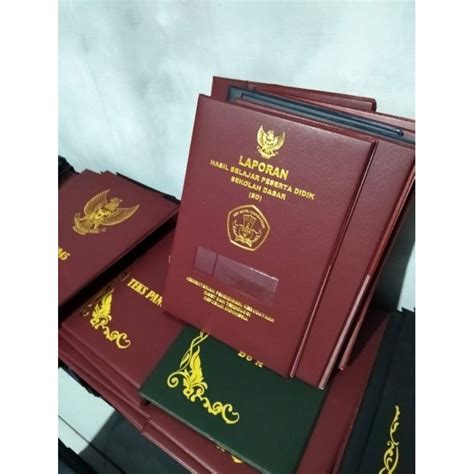 Jual Map Raport Sd Sampul Raport Sd Isi 6 Lembar Umum Shopee