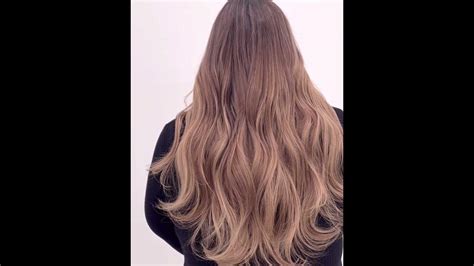 짧은머리에서 긴머리 여신 옴브레 머리탈색염색붙임머리를 한번에 Youtube