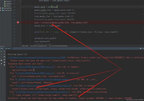 Target And Input Must Have The Same Number Of Elementsinput And Target Dataset Should Have The