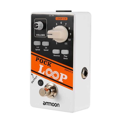 Ammoon Pock Loop Looper Guitar Pedal