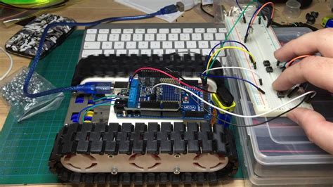 3d Printed Caterpillar Tracked Robot Platform 54 Off