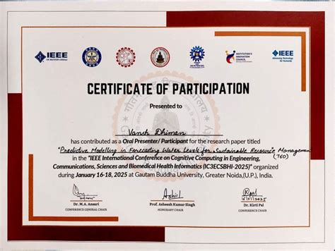 Ieee Research Datascience Sustainability Machinelearning Vansh Dhiman