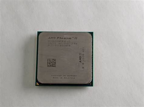Pre Owned AMD Phenom II X4 820 2000MHz Socket AM2 2 8GHz Desktop CPU HDX820WFK4FGI Good