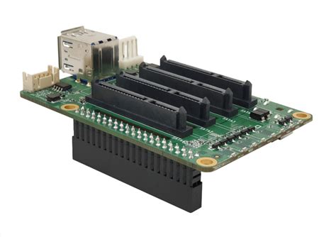 Dual Quad Sata Hat For Raspberry Pi 4 Or Raspberry Pi 3 3b Allnet China