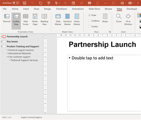 How To Use Outline View In PowerPoint Happy Ltd