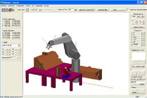 Example Of Robot Arm In A Scenario Performing An Assembly Task