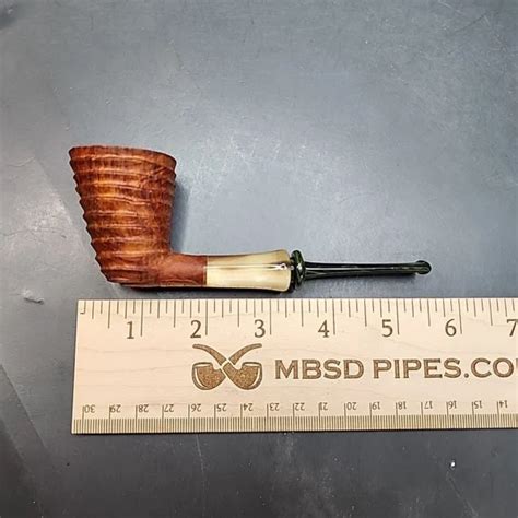 Ali Abdul Jabar Rusticated Dublin Handmade Briar Pipe Indonesian