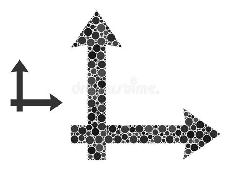 Coordinate Axes Geometric Green Cartesian Scale With Blue Analytical System In Xyz Stock