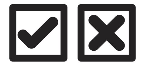 Checklist Tick Icon Pngs For Free Download