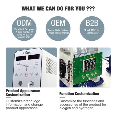 Custom Home Molecular Hydrogen Inhalation Device H2 Inhalation Machine