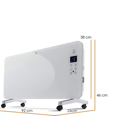 Wifi Glass Convector Heater Eco Friendly Electric Heater Ireland Ecoheater Ie