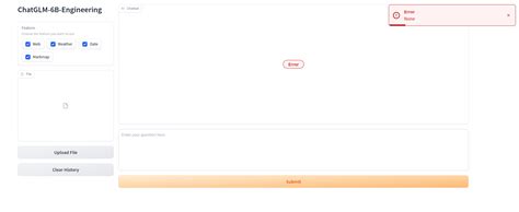 自己搭建前端无法连接api Issue LemonQu GIT ChatGLM B Engineering GitHub