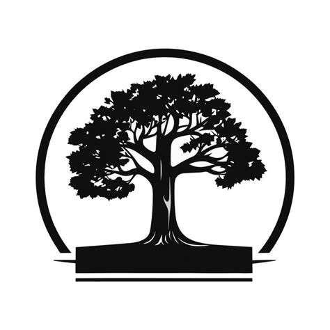 Oak Tree Logo Vector