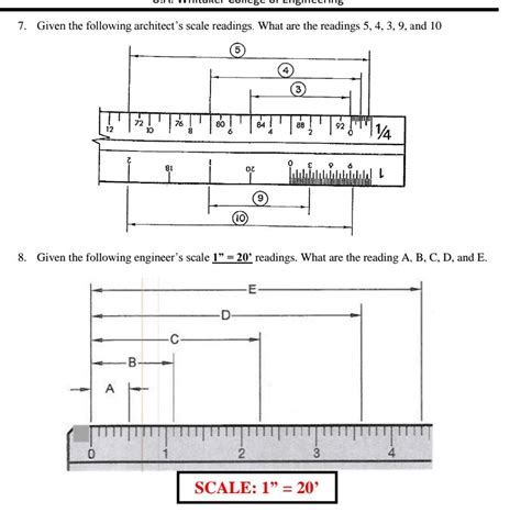 Reading An Architects Scale Worksheet Solved 6 7 See Fire 6 72 Determine The Measurements