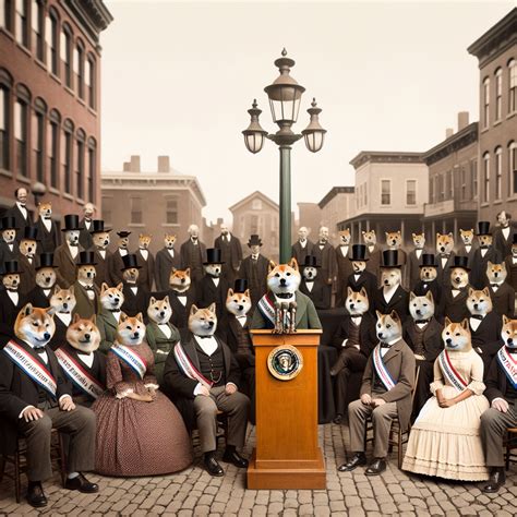 Election Of 1860 But Everyone Is A Doge Blank Template Imgflip