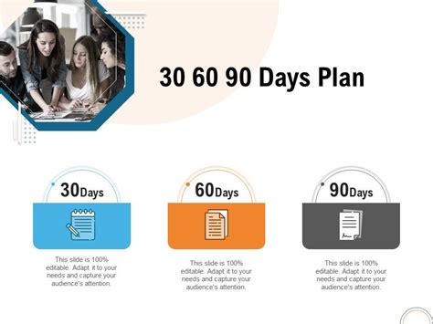 Utilizing Infrastructure Management Using Latest Methods 30 60 90 Days Plan Ppt Ideas Example