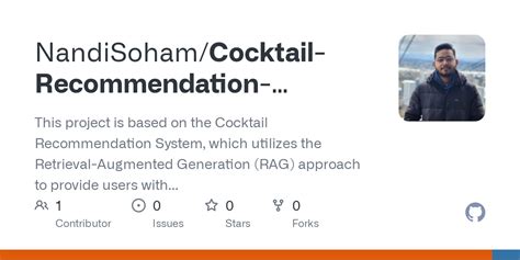 Github Nandisoham Cocktail Recommendation System