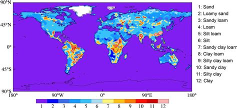 Global Soil Texture Map Based On The USDA Classification Download Scientific Diagram
