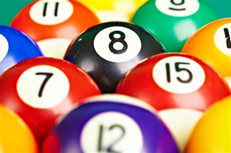Premium Photo Photo Billiard Balls Close Up