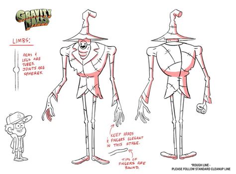 The Summerween Trickster Concept Art Gravity Falls Characters