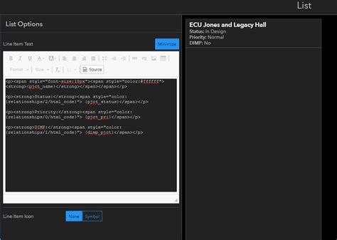 conditional text formatting in operations dashboar esri community