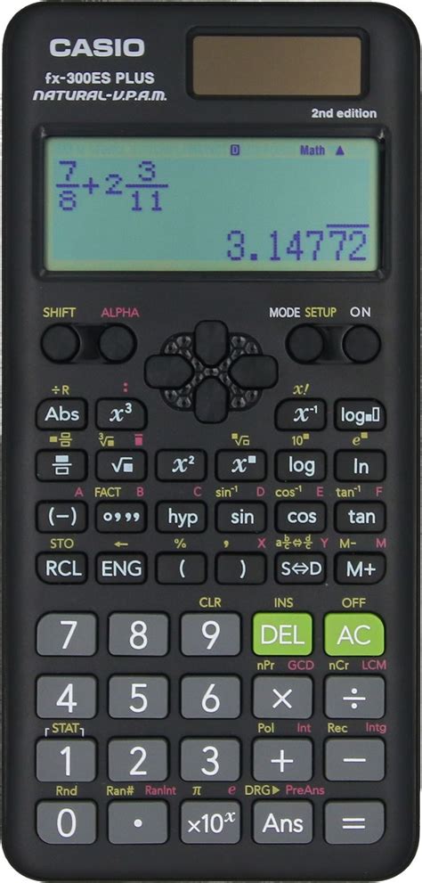 Casio Fx Es Plus Functions