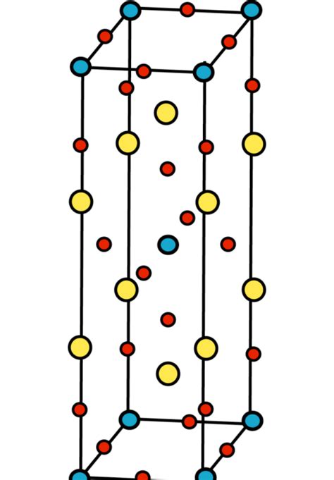 9 Tetragonal Unit Cell Of La 2 Cuo 4 Showing Squareplanar Cuo 2