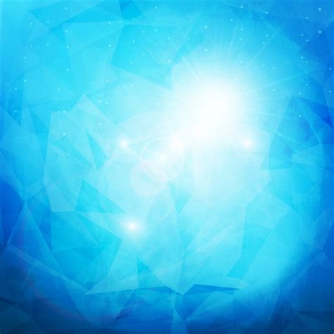 Blue Abstract Background For Summer Vector Illustration Free Vector