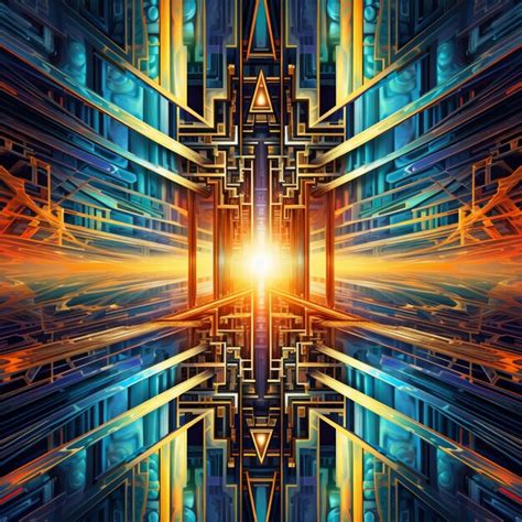 Premium Photo Symmetrical Fusion A Fusion Of Perfectly Mirrored