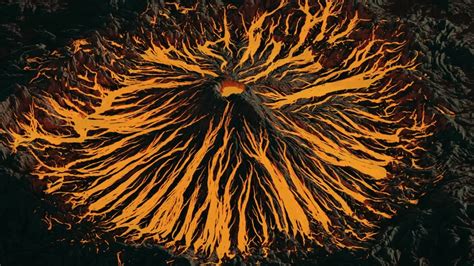 Volcano Minecraft Map