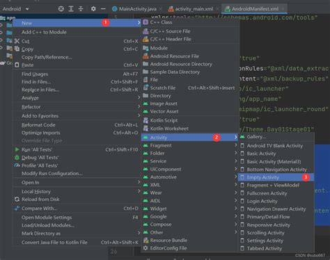 Android的开发基础以及android Studio的使用android Studio开发语言 Csdn博客