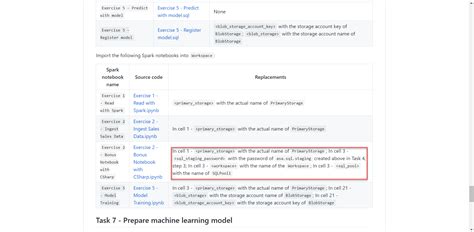 potential instructions update · issue 16 · solliancenet azure synapse analytics day · github
