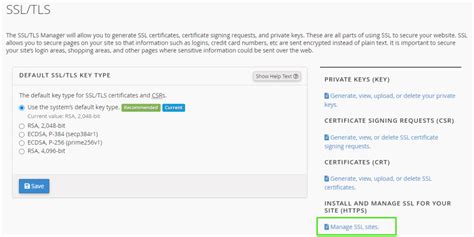 Installing An Ssl Certificate Using Cpanel Knowledgebase