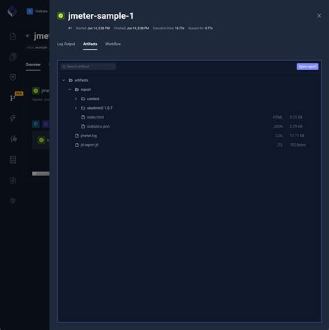 Basic JMeter Framework Example Testkube Documentation